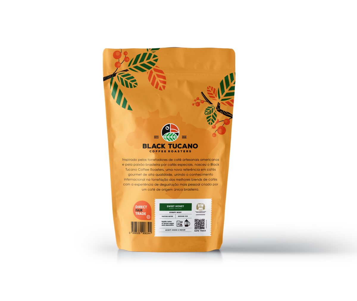 Assinatura Café Black Tucano Honey Coffee Torrado e em Grãos 250g ...