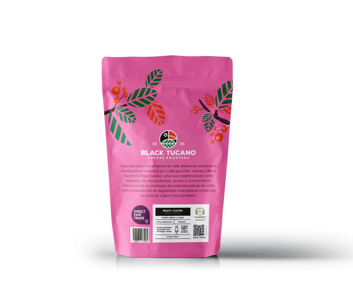 Assinatura Café Black Tucano Fruity Coffee Torrado e Moído 250g – Black ...